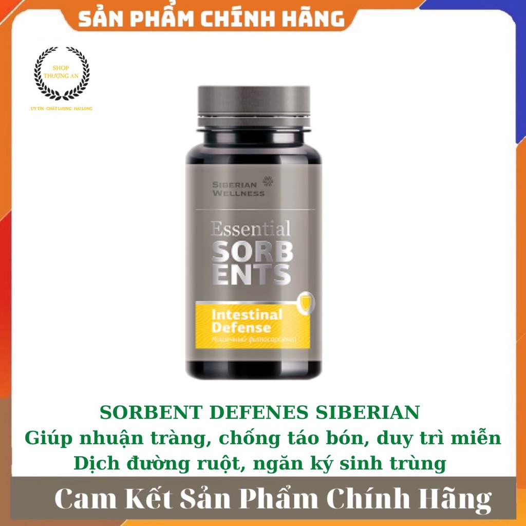 Essential Sorbents Intestinal Defense Siberian, Hỗ trợ nhuận tràng ...