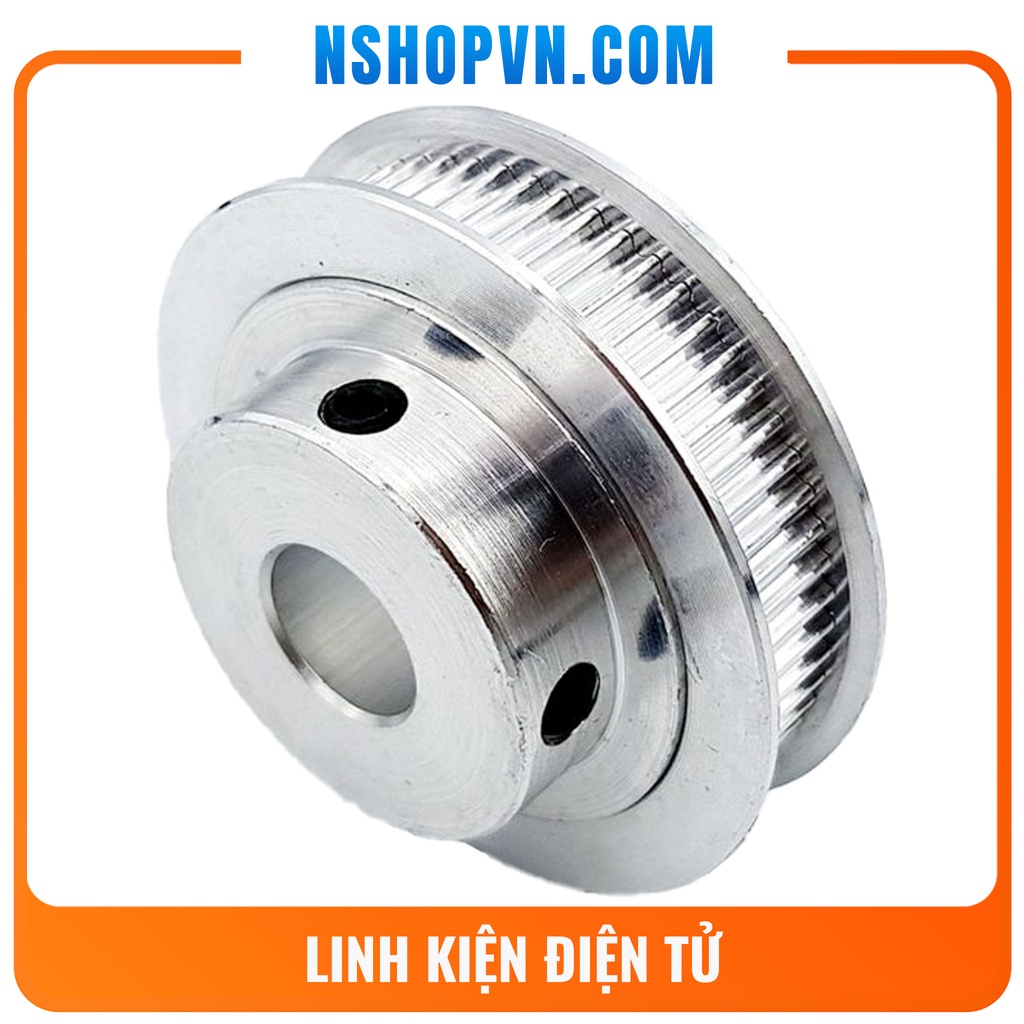 Puly GT2 trục 10mm 30 / 40 / 60 răng dùng dây đai bản rộng 6mm | Shopee ...