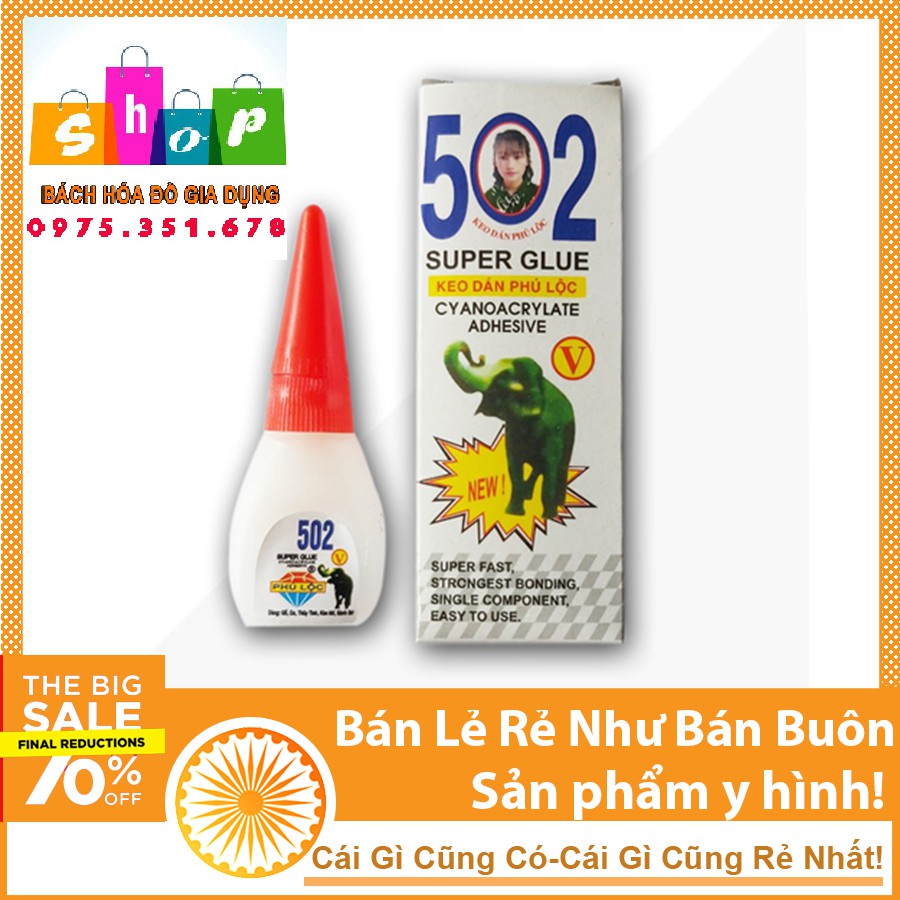 Keo dán con voi 502S-Giadung24h | Shopee Việt Nam