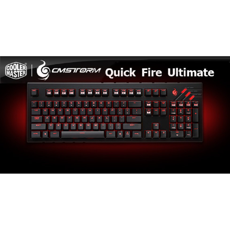 Bàn phím cơ Cm Storm Quickfire Ultimate củ còn sài tốt | Shopee Việt Nam