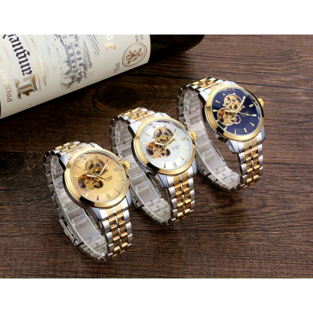 Đồng Hồ Cơ Nam BYINO Automatic BN8082 | Shopee Việt Nam