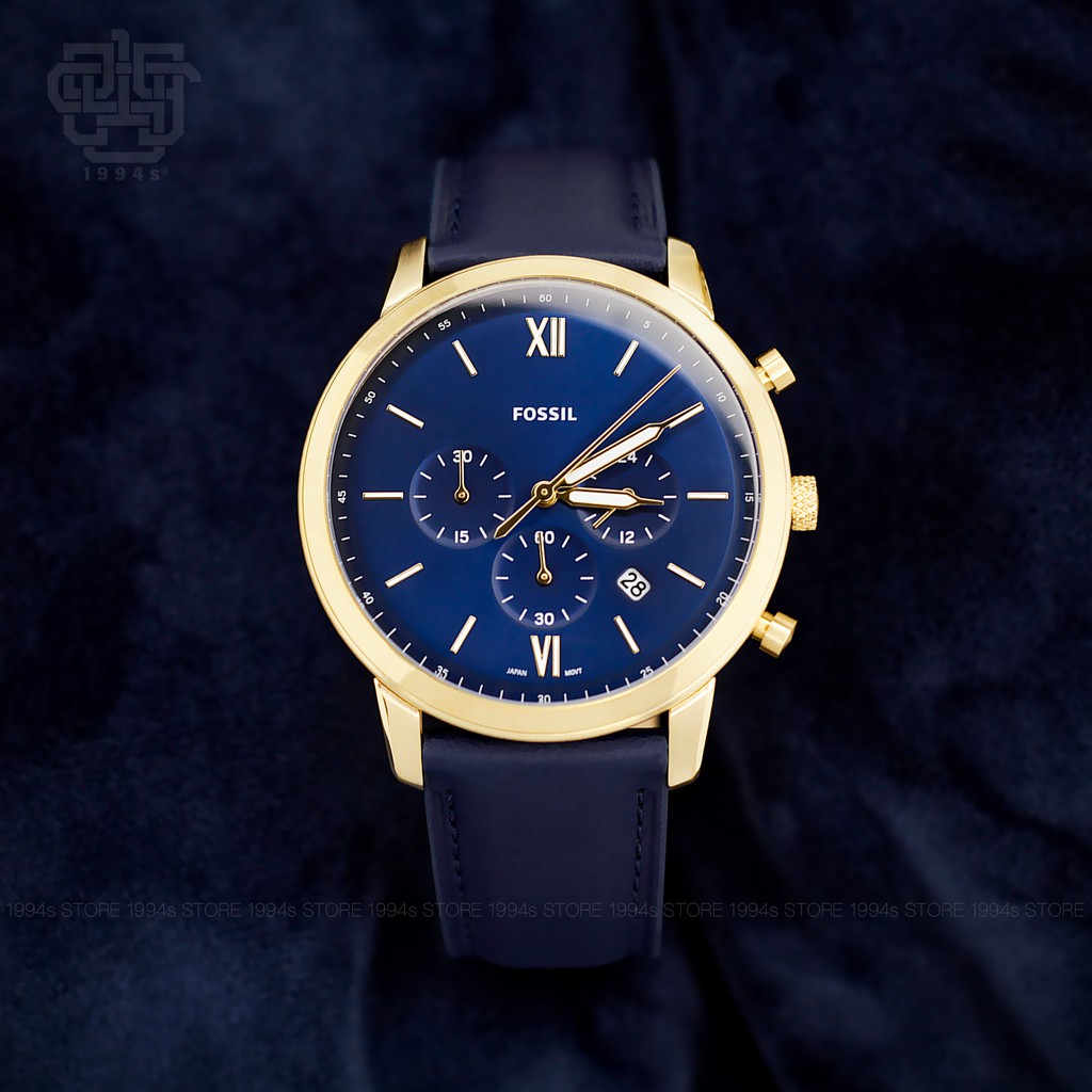 Đồng hồ nam Fossil FS5790 dây da thật, chống nước 50m, hàng chính hãng ...