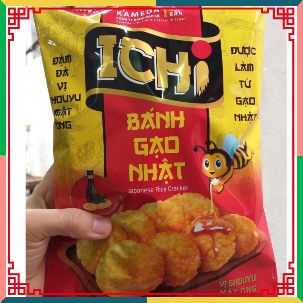 (HOT LIKE) Bánh gạo Nhật Ichi vị mật ong Kameda gói 100g | Shopee Việt Nam