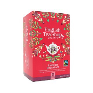 Trà Organic English Breakfast Hiệu English Tea Shop Loại 20 Gói HSD 11/ ...
