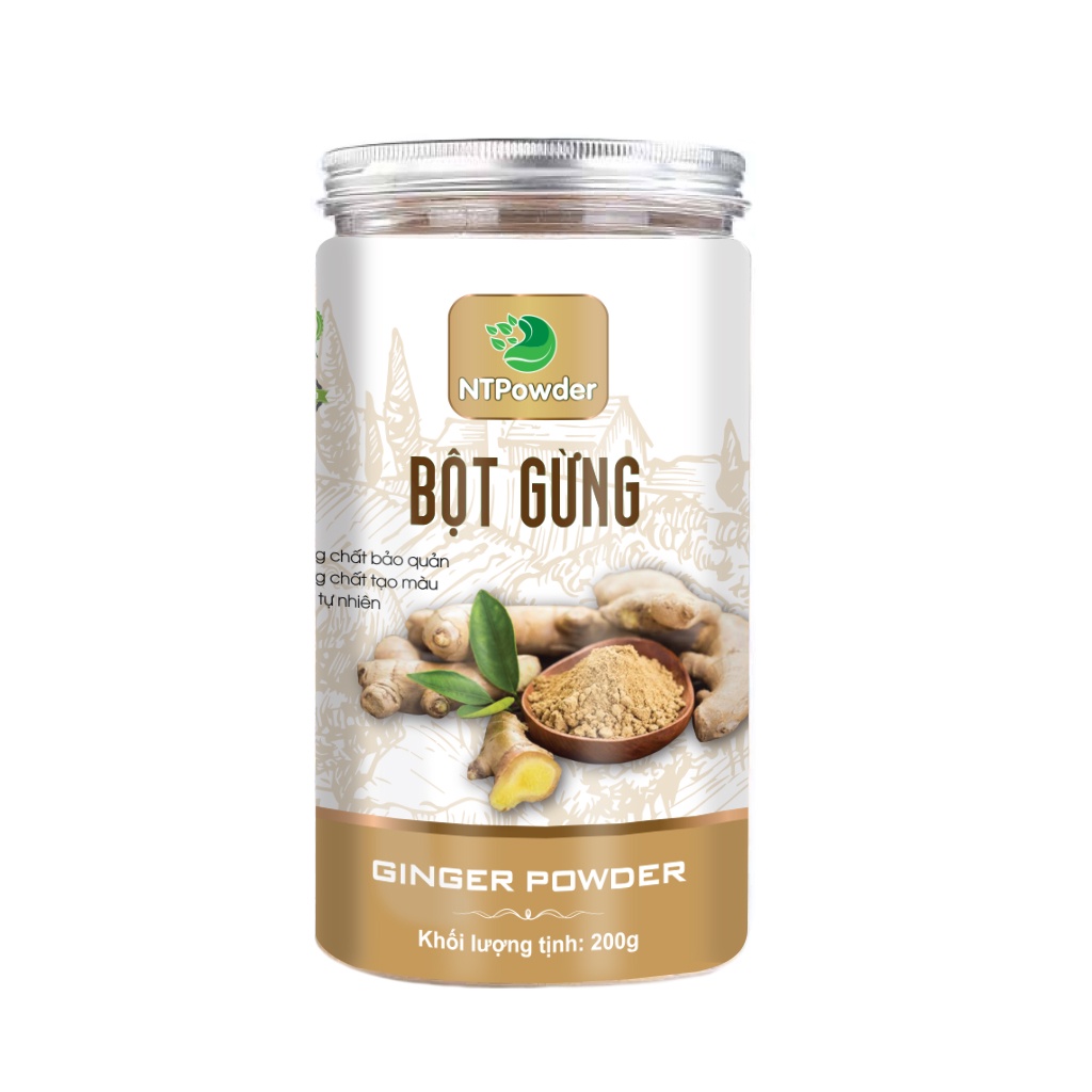 Bột Gừng sấy lạnh nguyên chất NTPowder 200g / 100g - Nhất Tín Food ...