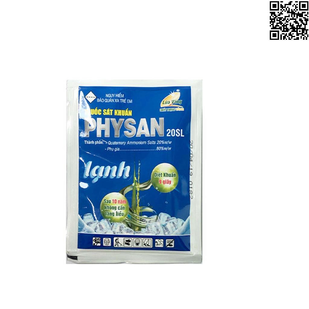 GÓI 25ML - THUỐC SÁT KHUẨN PHYSAN 20SL TRỪ BỆNH THỐI NHŨN (Giao Tốc ...