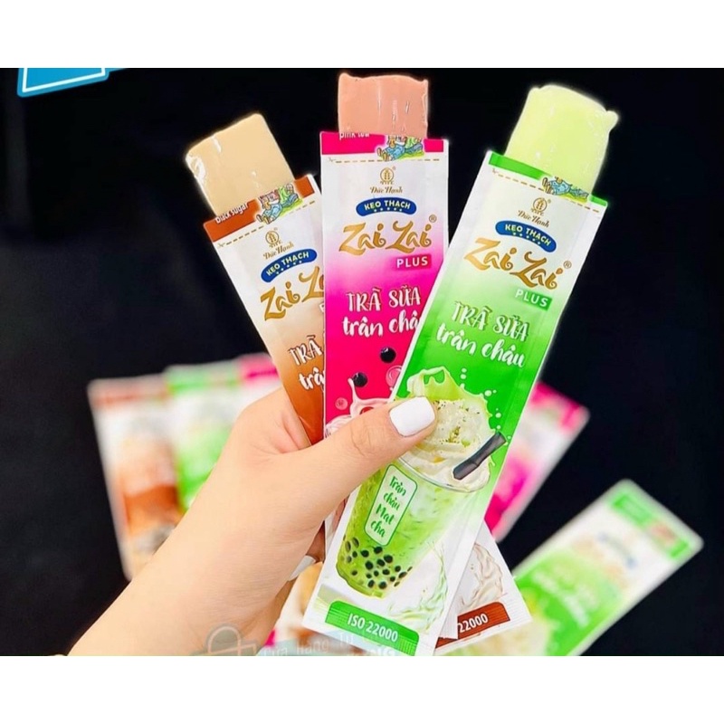 THẠCH ZAI ZAI Đức HẠNH trái cây / TRÀ SỮA TRÂN CHÂU ĐỨC HẠNH | Shopee ...