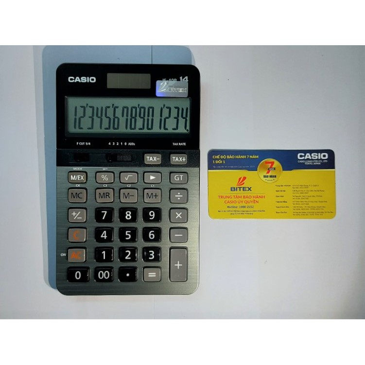 (CHÍNH HÃNG)- Máy tính CASIO JS-40B | Shopee Việt Nam