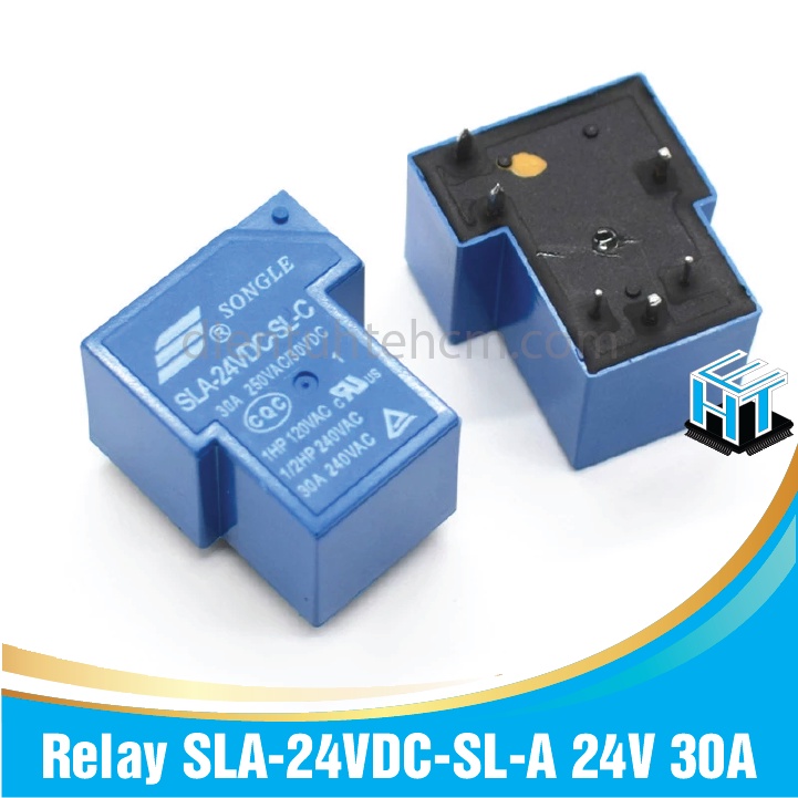 Relay SLA-24VDC-SL-A 24V 30A 4 chân 5 chân 6 chân | Shopee Việt Nam
