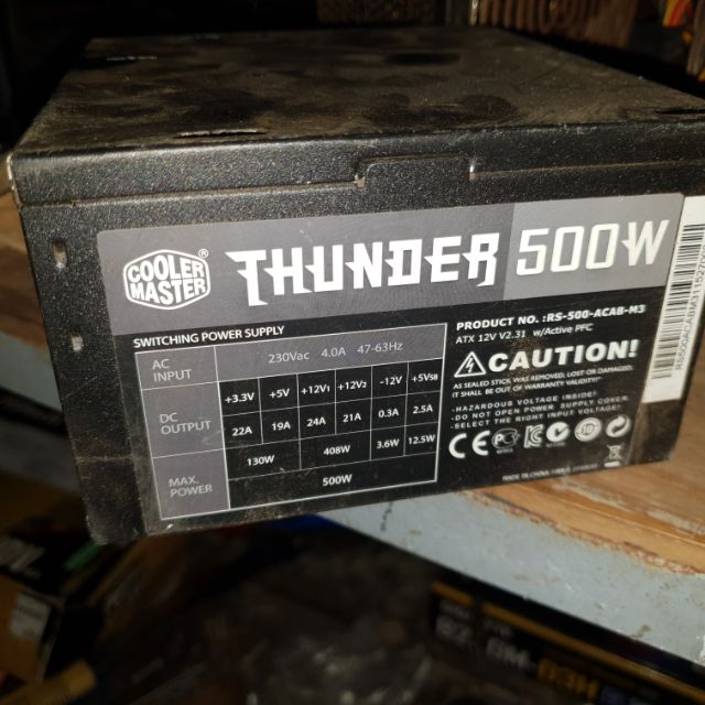 Nguồn colermaster thunder 500w | Shopee Việt Nam