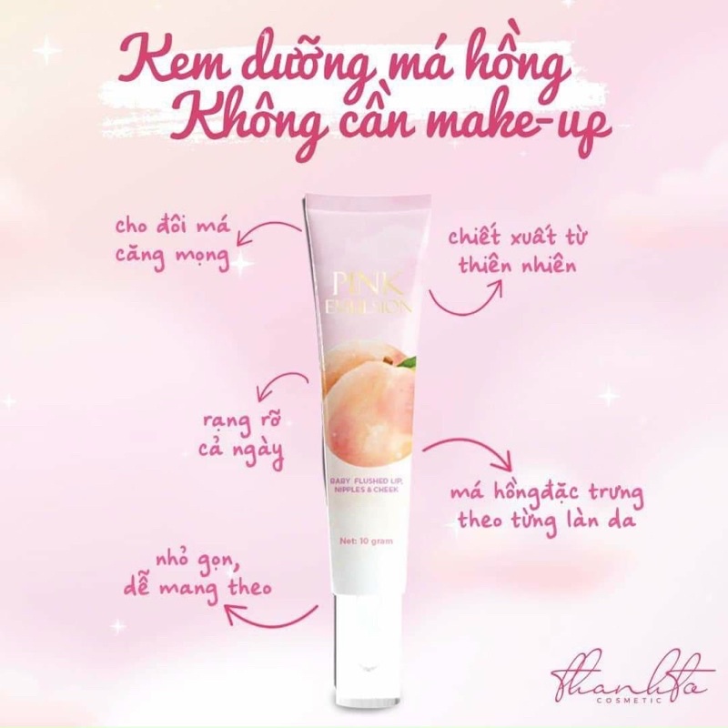 Kem dưỡng má hồng PINK EMULSION 10g | Shopee Việt Nam