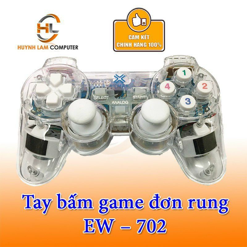 TAY GAME VI TÍNH EW - 702 (CÓ LED),, | Shopee Việt Nam