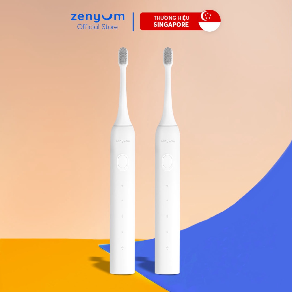 Bộ 2 Bàn Chải Điện Zenyum Sonic GO - Màu Tự Chọn | Shopee Việt Nam