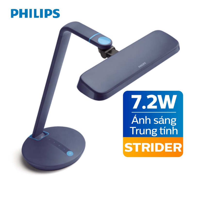 Đèn bàn Philips LED EyeCare Strider 66111 7.2W | Shopee Việt Nam