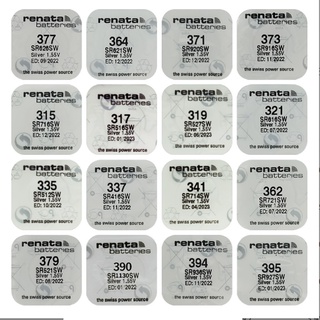 Pin Đồng Hồ Renata Thụy Sĩ 1,55v SR626/ 621/ 920/ 616/ 716/ 516/ 512 ...