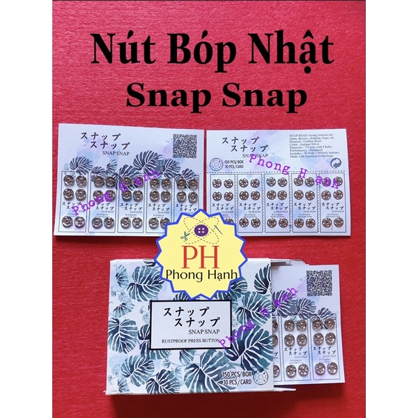 Nút Bóp Snap Snap- hàng cao cấp của Nhật (1 vĩ 30 nút) | Shopee Việt Nam