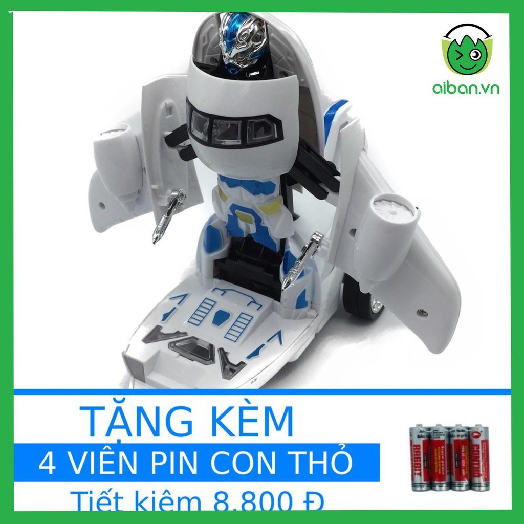 Máy Bay Biến Hình Robot Có Đèn, Có Nhạc - Ô Tô Biến Hình Robot (RB8995 ...