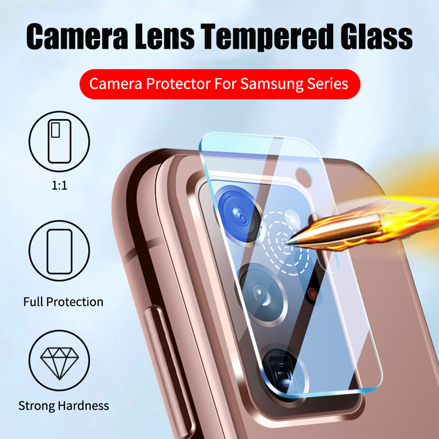 Kính Cường lực Bảo Vệ Camera vệ máy ảnh Miếng dán màn hình trong suốt cho Samsung Galaxy S20 S21 ...