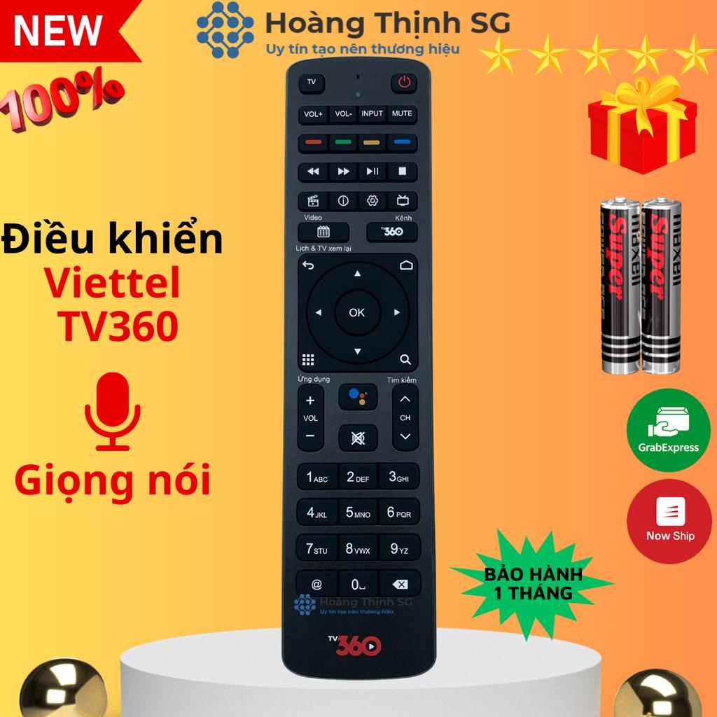 Remote điều khiển đầu thu Viettel TV360, Điều Khiển Viettel TV360 Có ...