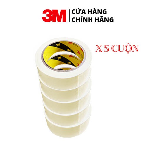 Băng keo giấy 3M 320 (combo 5 cuộn) | Shopee Việt Nam