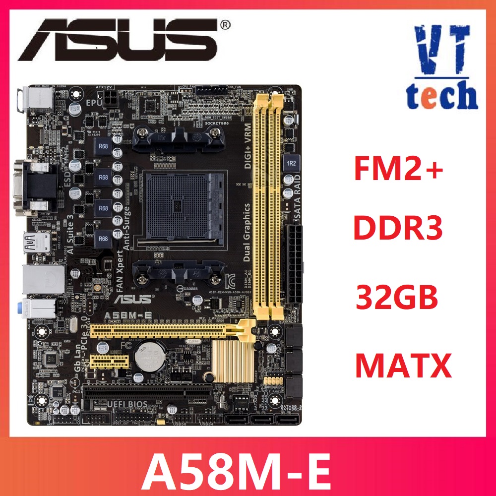 Dành cho bo mạch chủ Asus A58M-E DDR3 FM2 / FM2 + AMD A10 / A8 / A6 ...