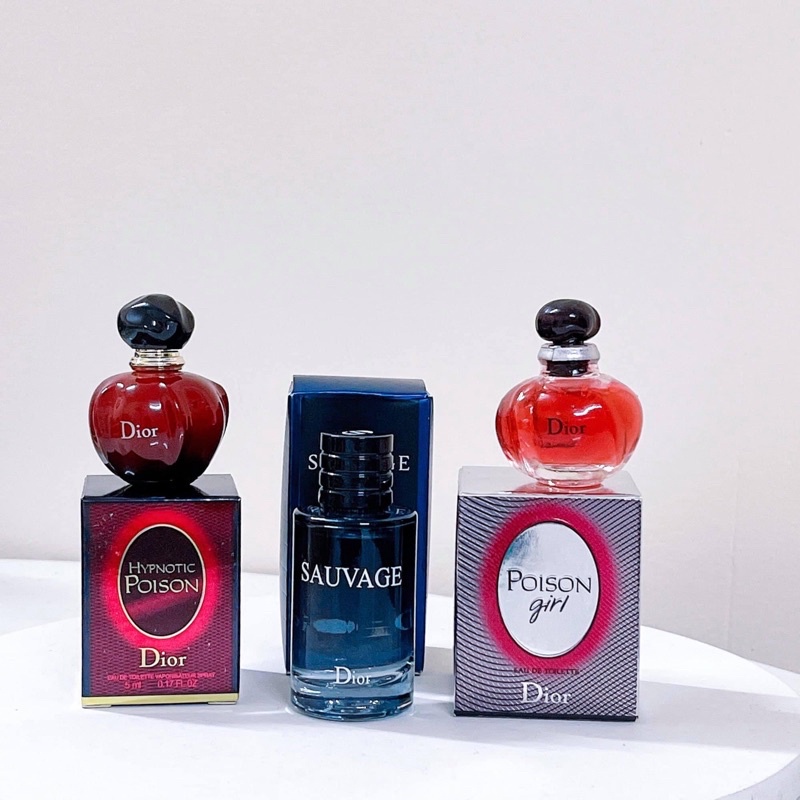 Nước Hoa Dior hypnotic poison mini 5ml (New 2022) | Shopee Việt Nam