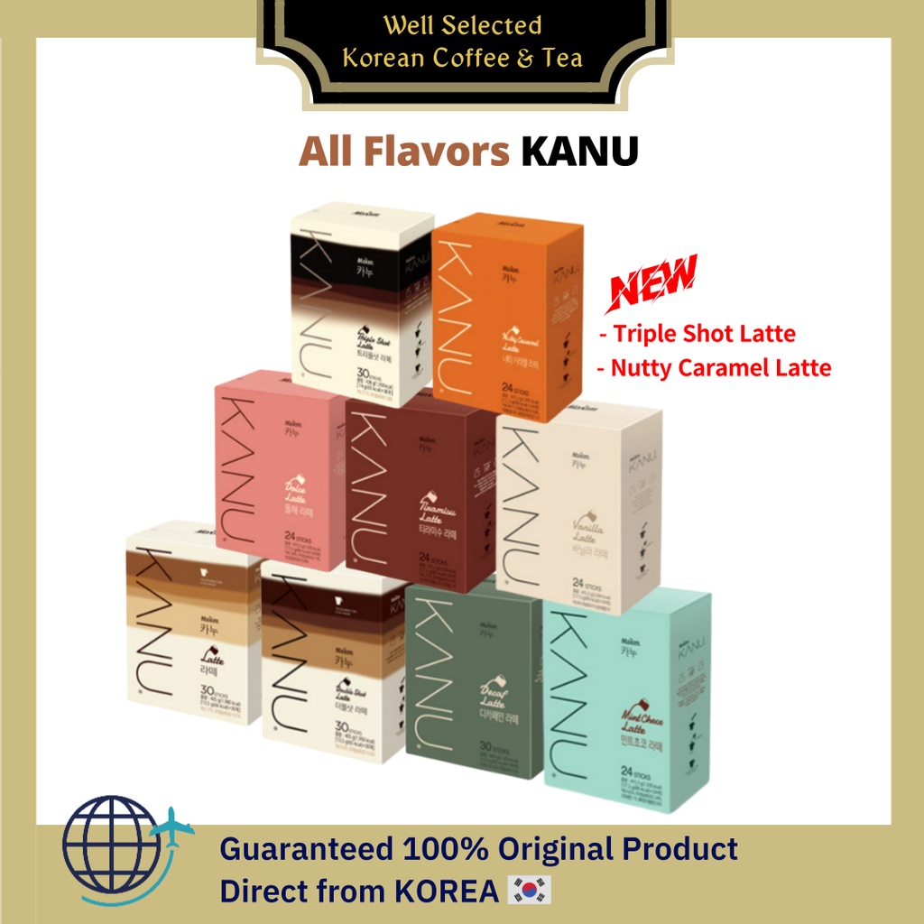 [KANU] Tất Cả Dòng Latte, 🟡Kho Sẵn Sàng🟡Cà Phê Bạc Hà Choco, Decaf ...