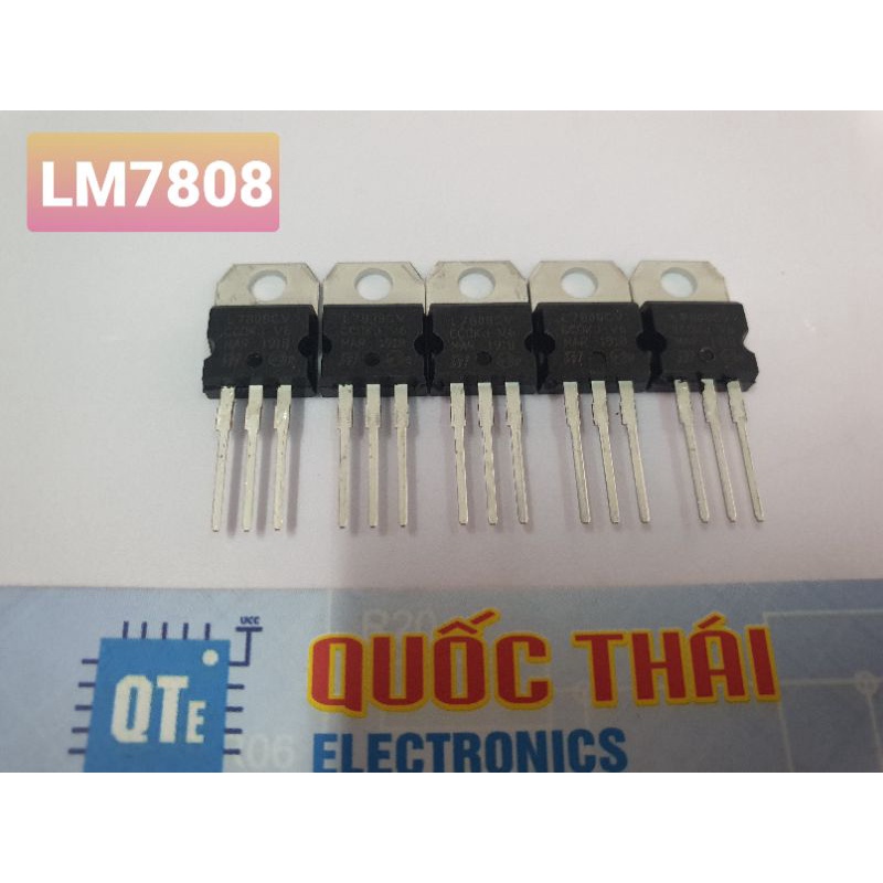 [Mã ELHACE giảm 4% đơn 300K] Combo 5 ic nguồn LM7808 | Shopee Việt Nam