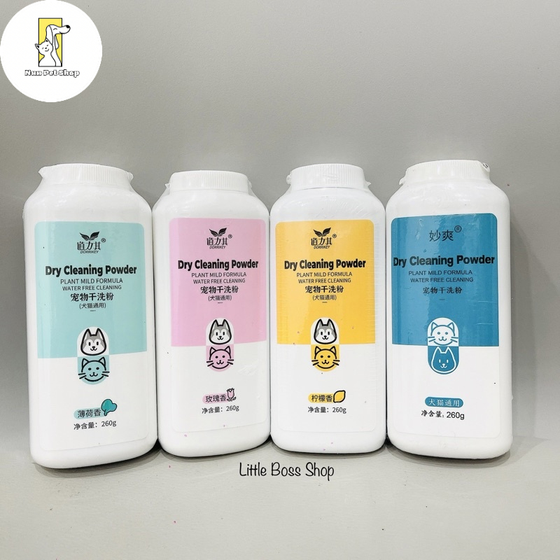 Bột/Phấn tắm khô cho chó mèo - Dry Cleaning Powder | Shopee Việt Nam