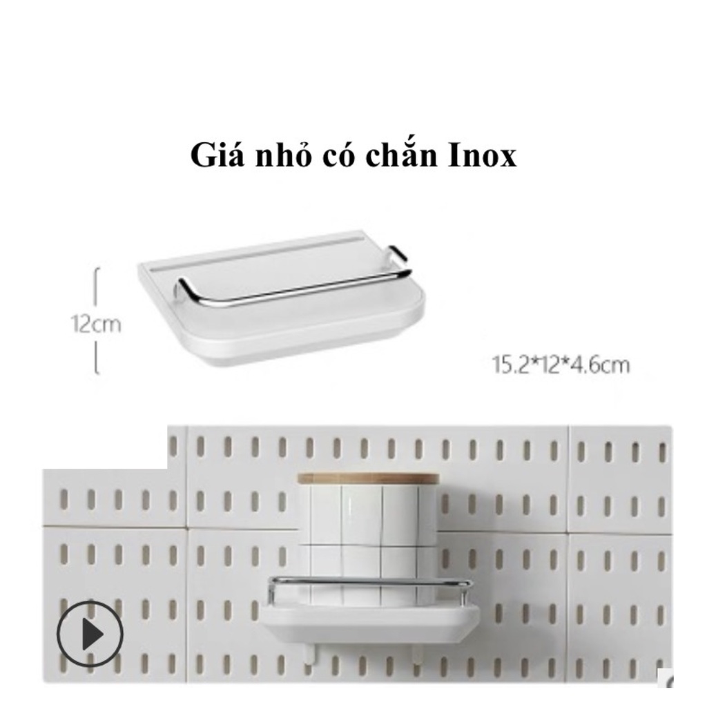 Phụ kiện treo cho bảng pegboard, bảng lỗ nhựa trang trí văn phòng ...