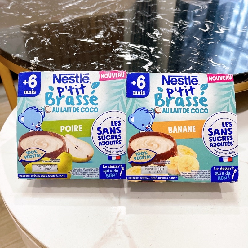 Sữa Chua Sữa Dừa Nestle Brasse Mẫu Mới Cho Bé Dị Ứng Đạm Bò t6/2024 ...
