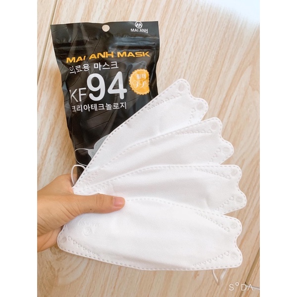 [Thùng 300 Chiếc] khẩu trang KF94 Mai Anh 4 lớp kháng khuẩn và chống bụi mịn | Shopee Việt Nam