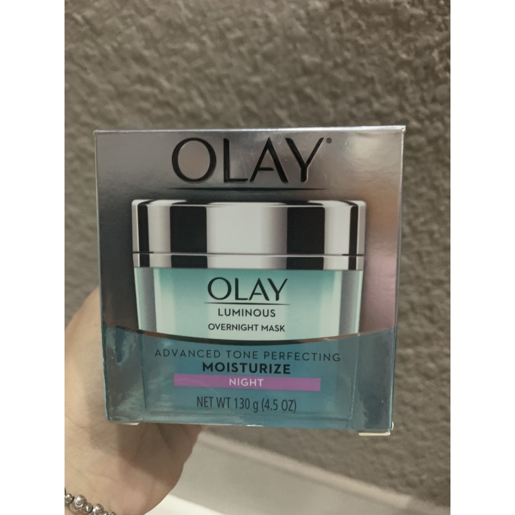 Kem OLAY LUMINOUS OVERNIGHT MASK dưỡng sáng da, cấp ẩm ban đêm- 130g ...