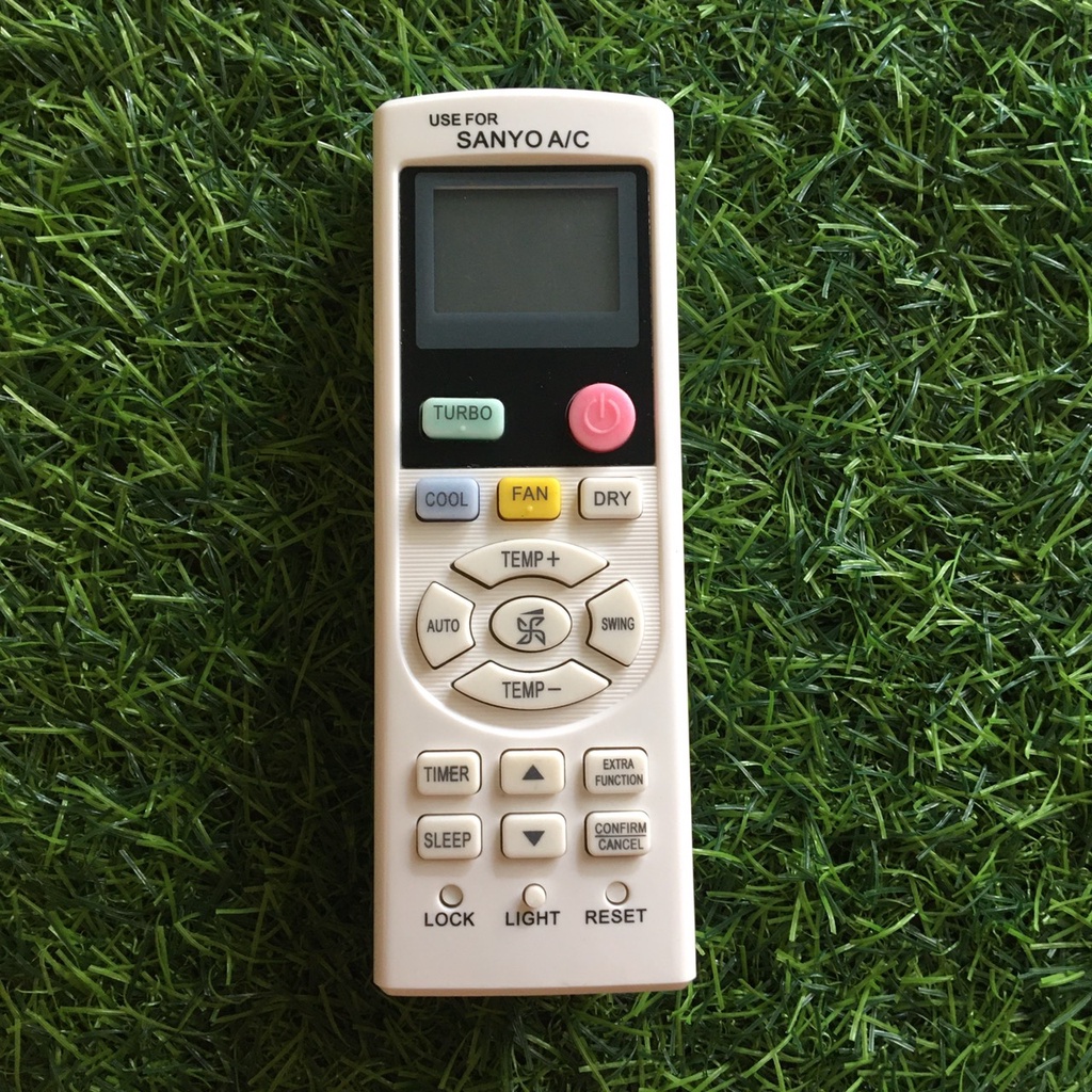 Điều khiển điều hòa Sanyo A/C YL - HD04 - Điều khiển điều hòa Sanyo có nút nguồn đỏ - Tặng kèm ...