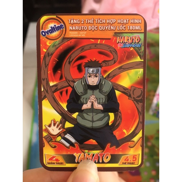 Đồ chơi thẻ bài Naruto - Yamato | Shopee Việt Nam