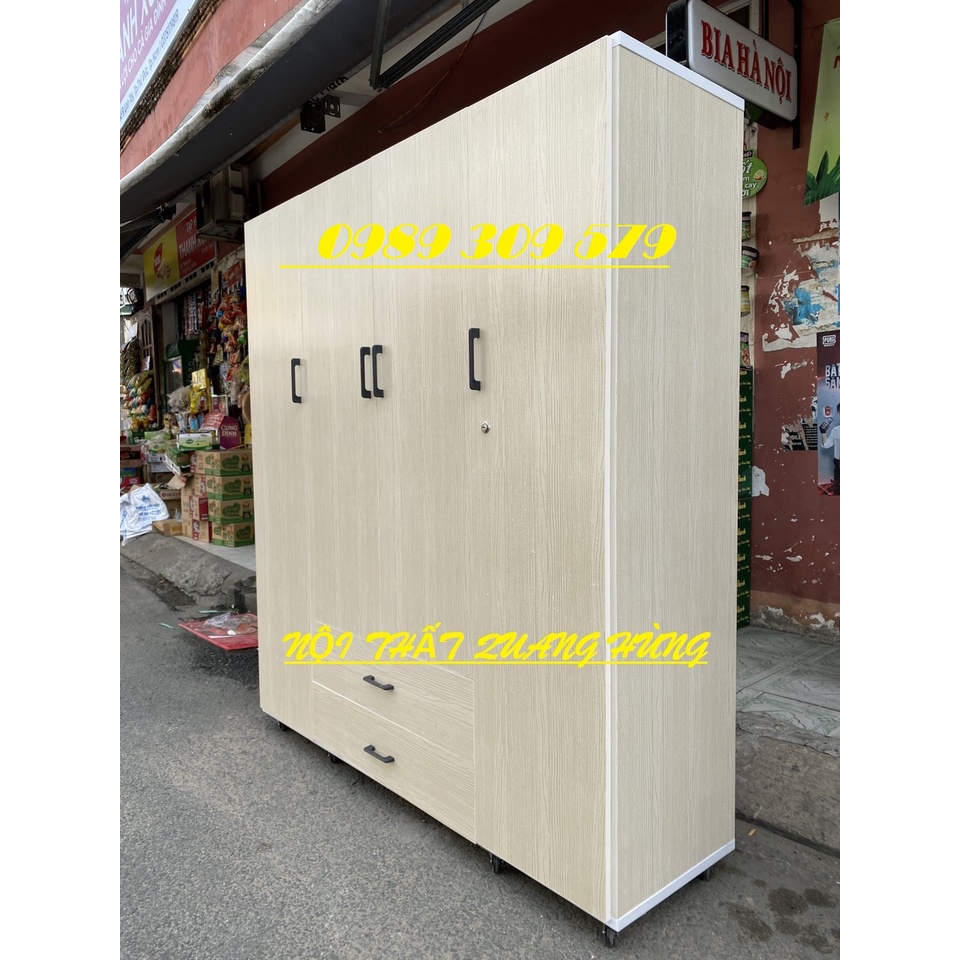 Tủ nhựa Đài Loan 4 cánh cao cấp 1m6x1m8x45cm hcm | Shopee Việt Nam