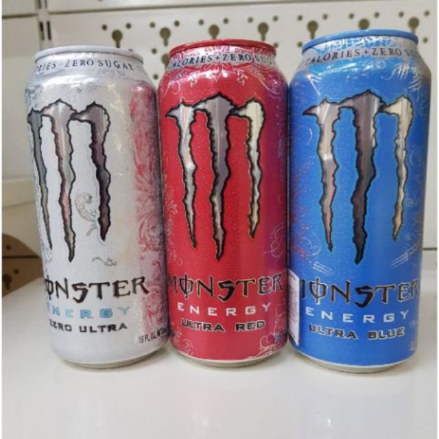 [THÊM MÀU MỚI!Update 02/02/2024] Nước Tăng Lực Monster Zero/Red/Blue ...