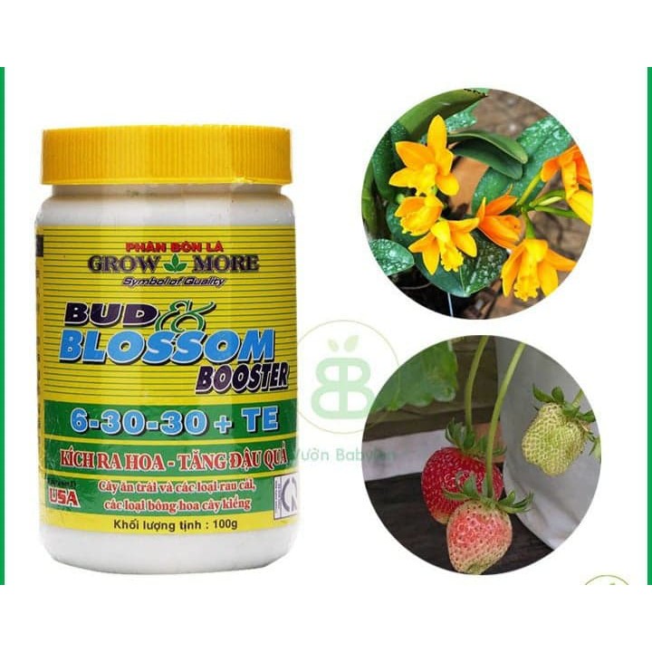 Phân Bón Lá Cao Cấp Npk Grow More 6-30-30+TE ( 100g ) | Shopee Việt Nam