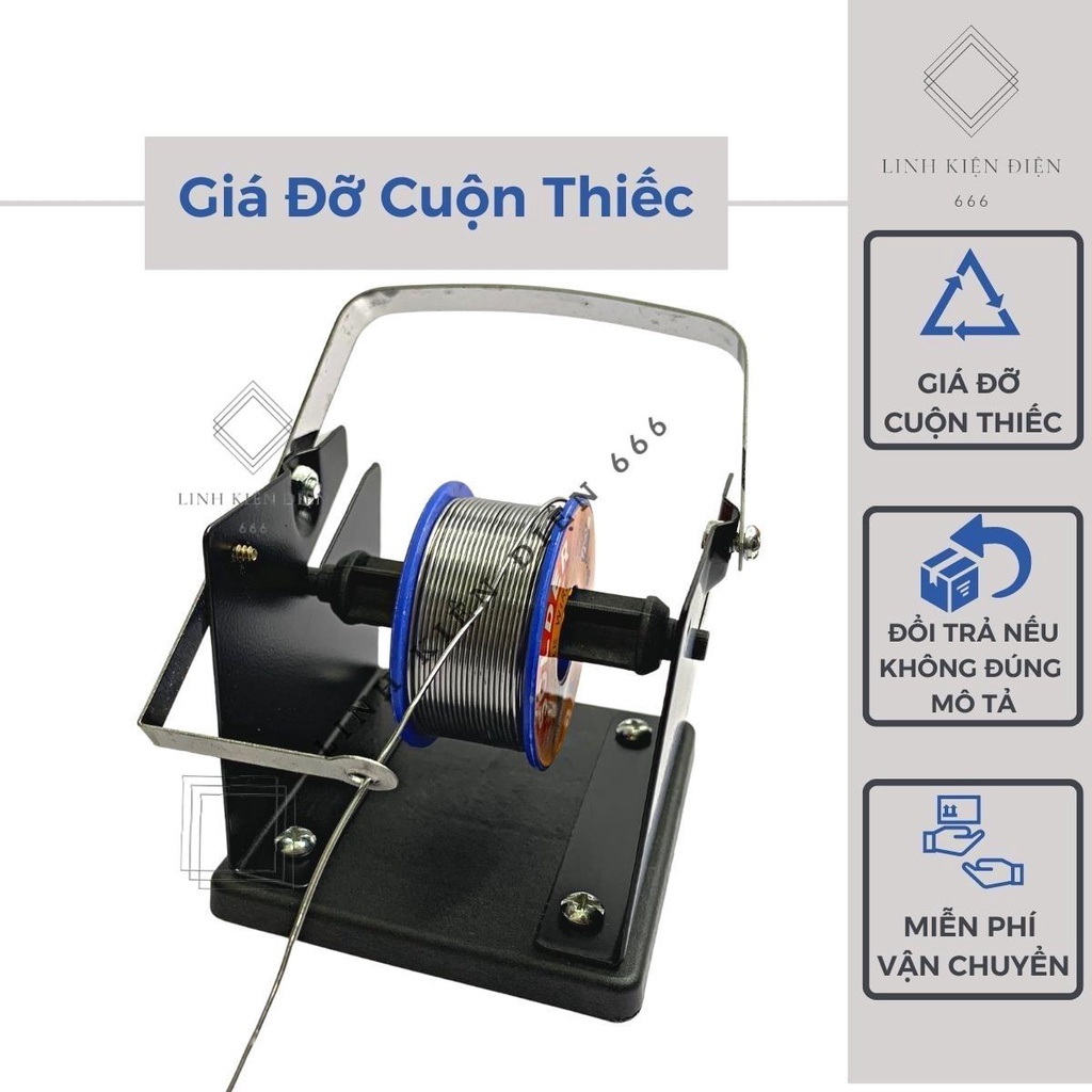 Giá Đỡ Thiếc Hàn Cao Cấp Dụng Cụ Đỡ Cuộn Chì Hàn Kim Loại GDT01 ...