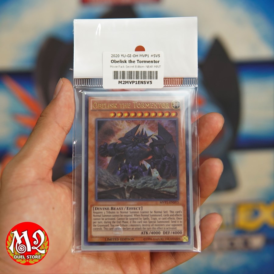 Lá bài Yugioh MVP1-ENSV5 Obelisk The Tormentor - Ultra Rare - Đóng gói ...