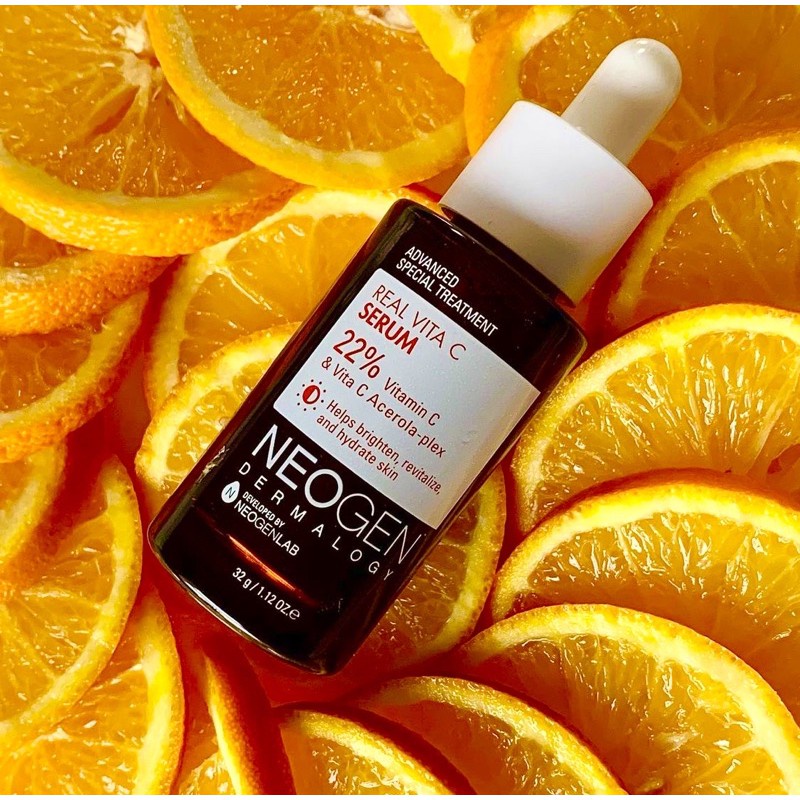 Serum Mờ Thâm Sáng Da Vitamin C 22% Neogen Dermalogy Real Vita C Serum 32g | Shopee Việt Nam
