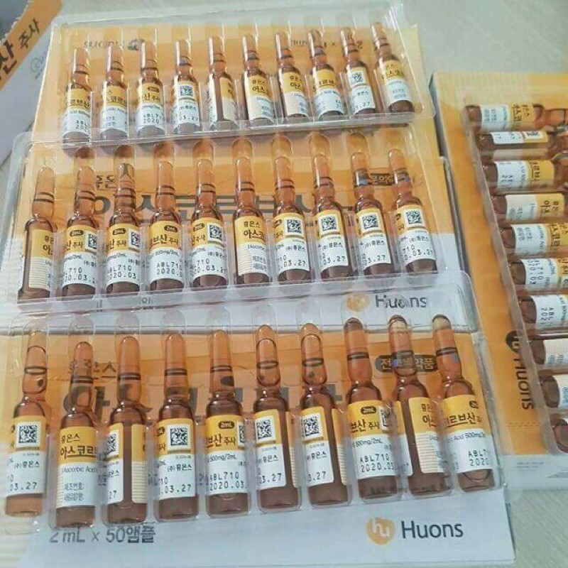 Vitamin C Houns chính hãng HQ có chấm xanh và chữ kí KP | Shopee Việt Nam