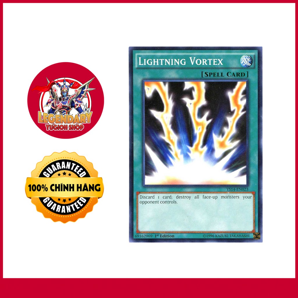 [Thẻ Bài Yugioh Chính Hãng] Lightning Vortex | Shopee Việt Nam