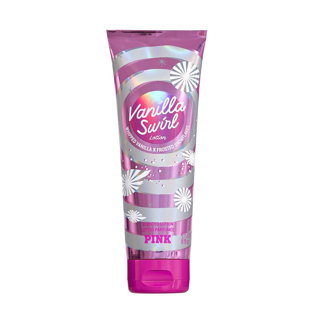 Lotion dưỡng da Vanilla Swirl Pink bản giới hạn/ Limited Edition I Want ...
