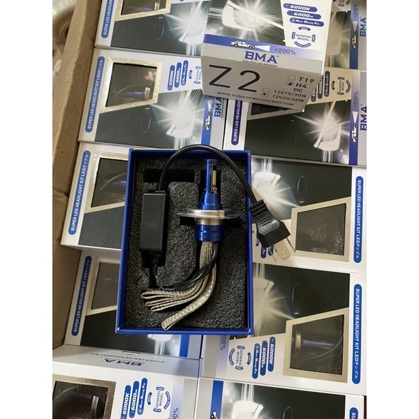 Đèn Pha Led Z2 BMA siêu sáng , Cos Trắng Pha Trắng, BMA Z2 Điện 12V | Shopee Việt Nam