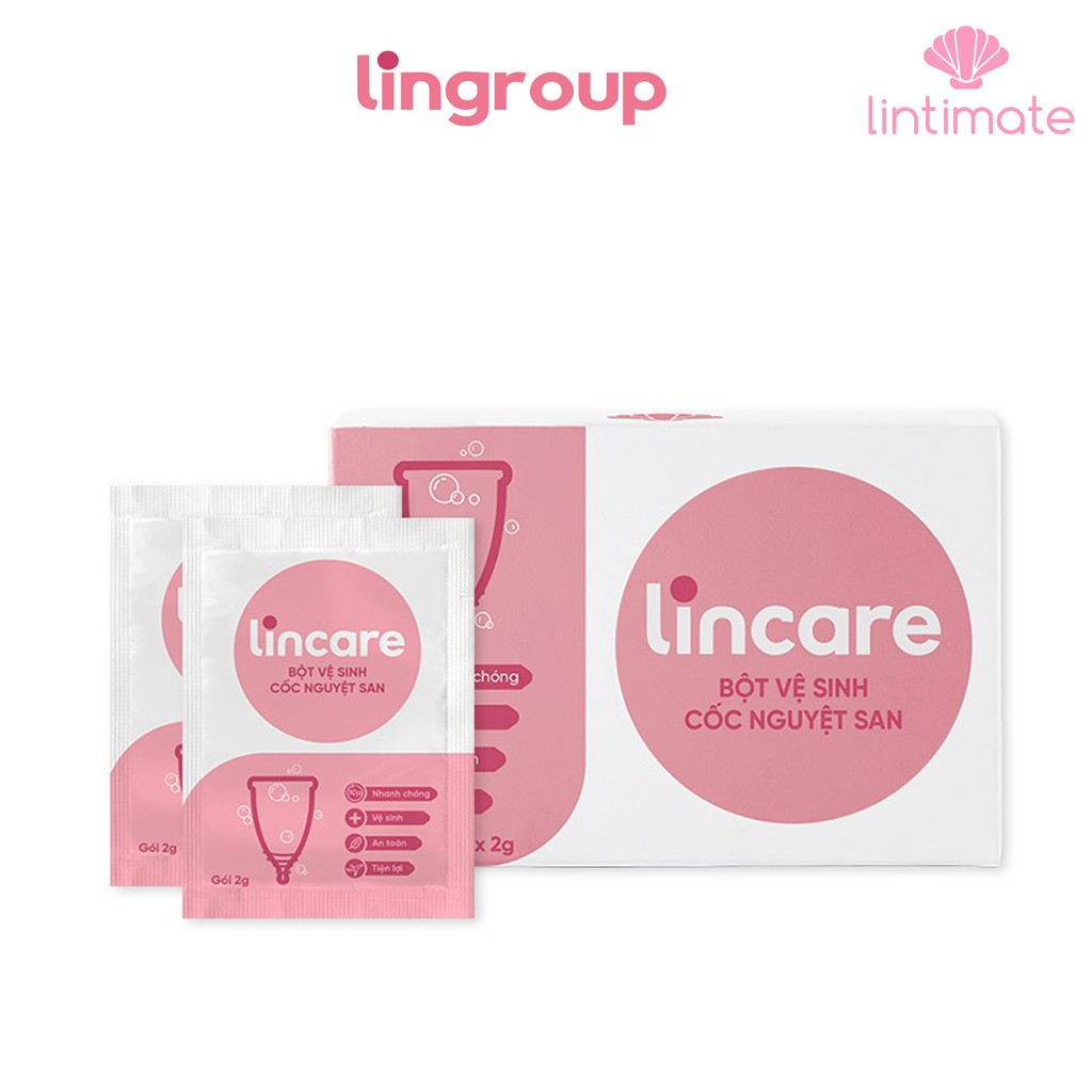 Bột vệ sinh Lincare tiệt trùng Cốc nguyệt san | Shopee Việt Nam