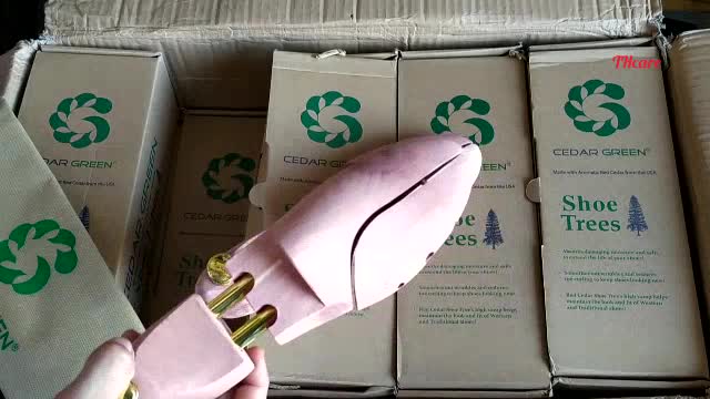 Shoe tree-cây giữ form giày gỗ tuyết tùng Cedar Green giữ phom giày bền ...