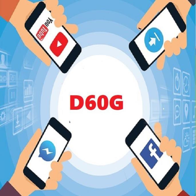 kho sim Sim vina 4G D60G tốc độ cao 720GB /1 năm sử dụng ưu đãi ...