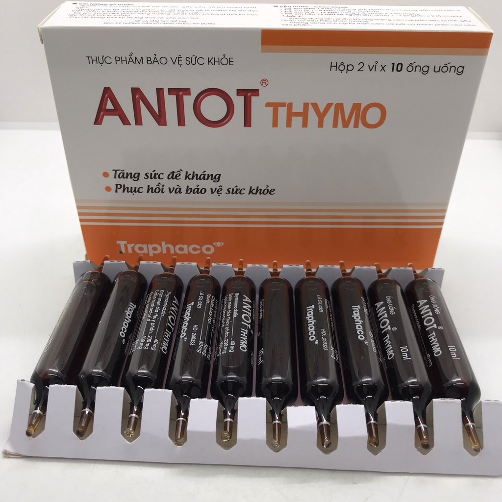 ANTOT THYMO traphaco hộp 20 ống | Shopee Việt Nam