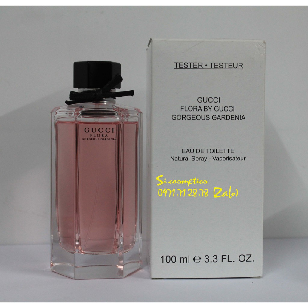 [ Tester ] Nước Hoa Nữ Gucci Flora Gorgeous Gardenia 100ml | Shopee ...